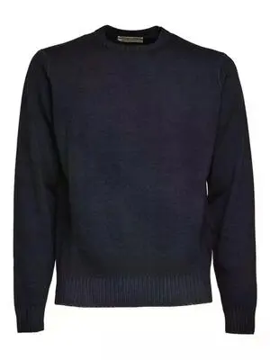 FILIPPO DE LAURENTIIS Long-sleeve Crew-neck Sweater - Blue