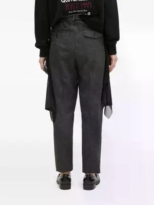 Undercover Draped-panel Trousers