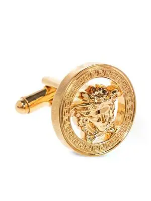 Versace Medusa Head-motif Round-shape Cufflinks