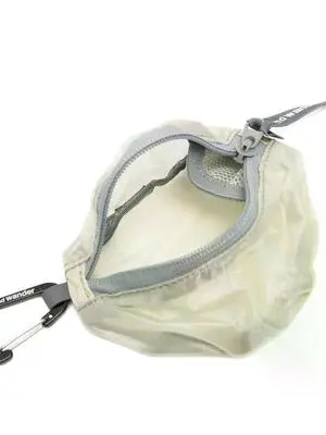 AND WANDER Sil Zip Mini Pouch