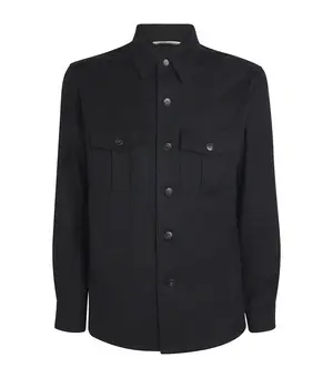 Canali Wool Overshirt