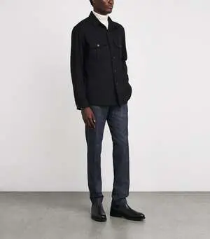 Canali Wool Overshirt
