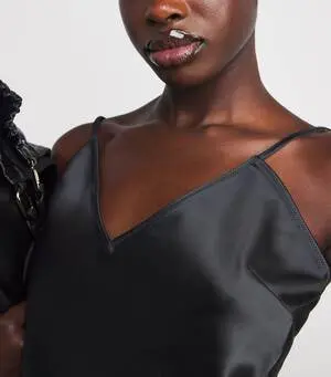 SKIMS Satin Cropped Cami Top