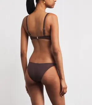 Melissa Odabash Ribbed Montenegro Triangle Bikini Top