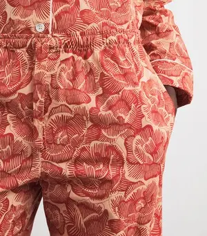 Derek Rose Cotton Ledbury Pyjama Set