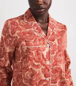 Derek Rose Cotton Ledbury Pyjama Set