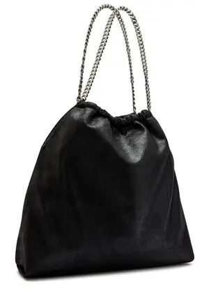 Stella McCartney Falabella Faux Suede Tote - Black