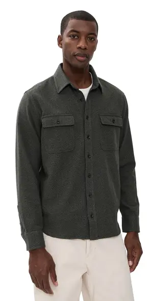 Taylor Stitch The Ledge Twill Shirt - Pine