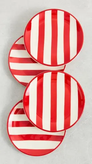 ZAFFERANO Dessert Plates Set Of 4