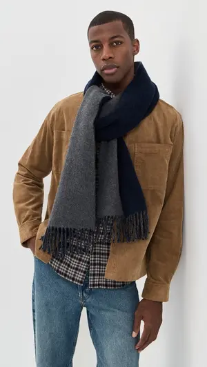 Polo Ralph Lauren Reversible Wool Scarf