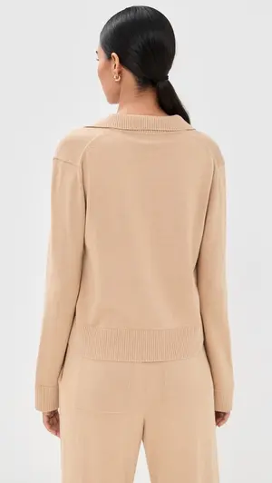Simkhai Long Sleeve Polo