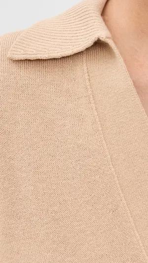 Simkhai Long Sleeve Polo