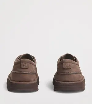 Giorgio Armani Suede Oxford Shoes