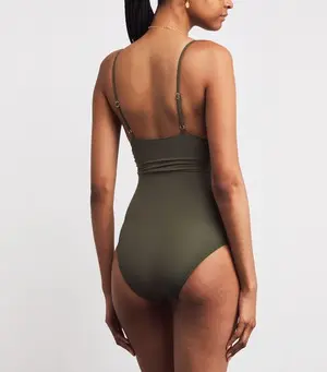Melissa Odabash V-neck Panarea One-piece Swimsuit