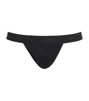 Calvin Klein Microfibre Lace Jockstrap - Black