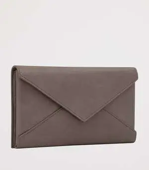 Saint Laurent Large Letter Wallet - Grey