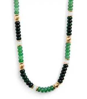 Zimmermann Malachite Beaded Necklace - Green