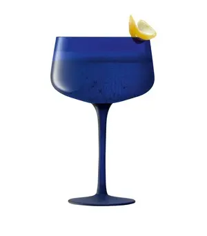 LSA INTERNATIONAL Set Of 2 Arc Contrast Cocktail Glasses