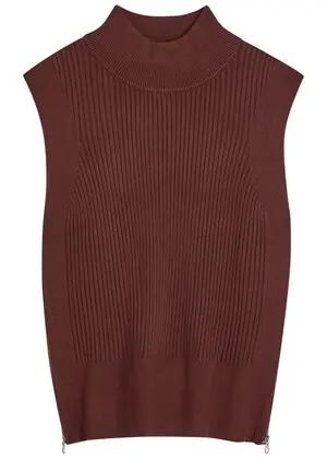 Varley Lois Ribbed Knit Top