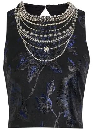 Alice And Olivia Cropped Blouses