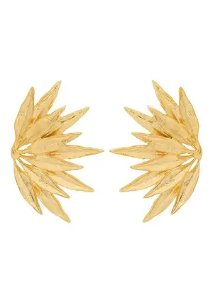 LYNYER Dahlia 24kt -plated Drop Earrings - Gold