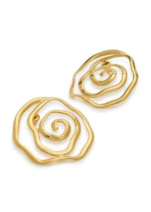 LYNYER Floral Vortex Drop Earrings