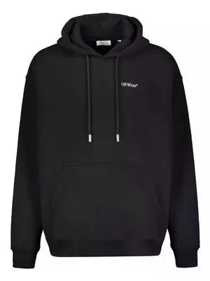 Off-White Arrow Motif Drawstring Hoodie