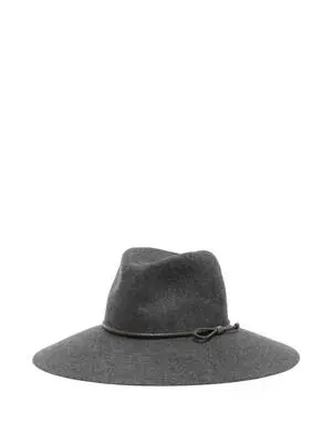 Peserico Bow Detail Hat - Grey
