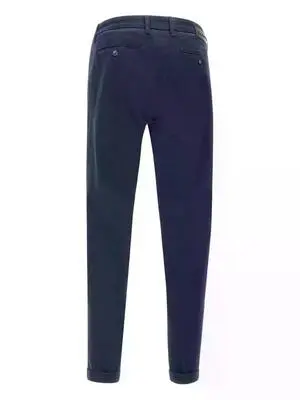 RE-HASH Logo Patch Trousers - Blue