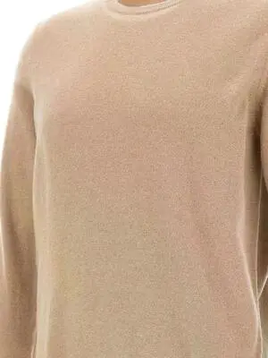 KANGRA Long-sleeved Crew Neck Sweater - Neutrals