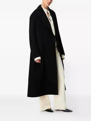 Another Tomorrow Belted Wrap Coat