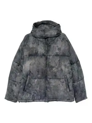 RETERNITY Hooded Puffer Jacket - Grey