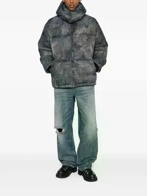RETERNITY Hooded Puffer Jacket - Grey