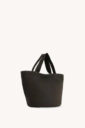 THE ROW Sisal Cotton Canvas Tote Bag - Brown