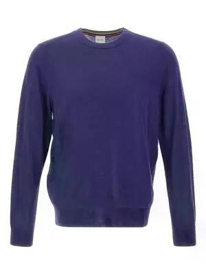 Paul Smith Embroidered Logo Crew-neck Sweater