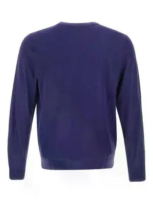 Paul Smith Embroidered Logo Crew-neck Sweater