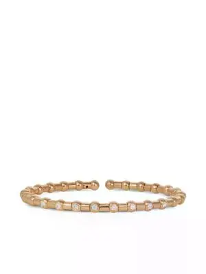 Sidney Garber 18k Yellow Diamond Bracelet - Gold
