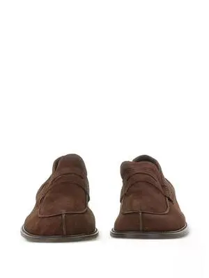 DUCA DEGLI ABRUZZI Amalfi Suede Loafers
