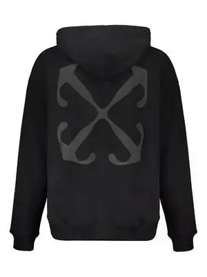 Off-White Arrows-motif Hoodie - Black