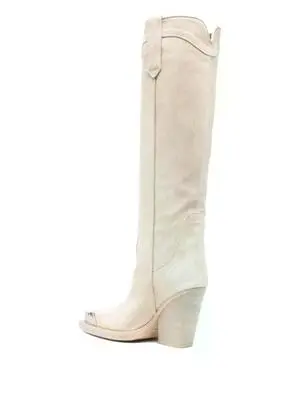 Paris Texas El Dorado Metal Toe 10mm Suede Boots