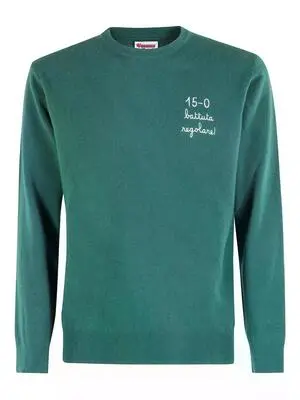 MC2 SAINT BARTH Heron Light Crew-neck Sweater - Green