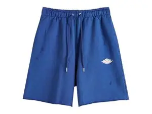 JORDAN Fleece Pullover Shorts - Blue