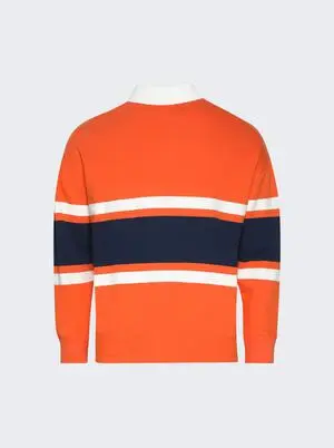 Loewe Long Sleeve Polo And Purple - Orange