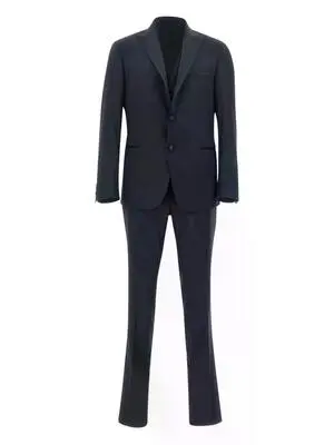 MARCHESANI Single-breasted Three-piece Suit - Blue