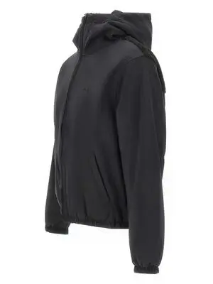 ARTE ANTWERP Elasticated Trims Fleece-panel Hooded Jacket