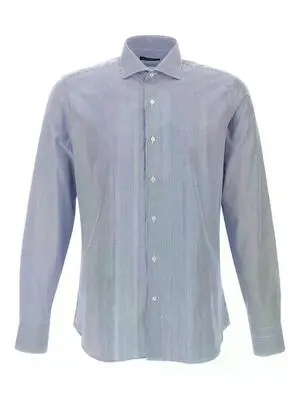 MARCHESANI Striped-pattern Button Shirt
