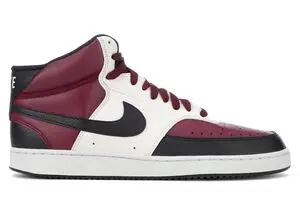 Nike Court Vision Mid Next Nature Sneakers Dark Beetroot/sail/black