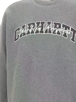 Carhartt Work In Progress Logo-embroidered Crew-neck Sweatshirt