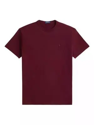 Polo Ralph Lauren Embroidered-logo Short-sleeve T-shirt - Red
