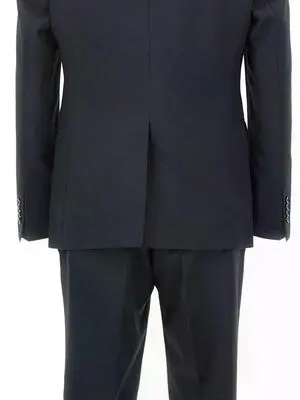 CARLO PIGNATELLI Mandarin Collar Three-piece Suit